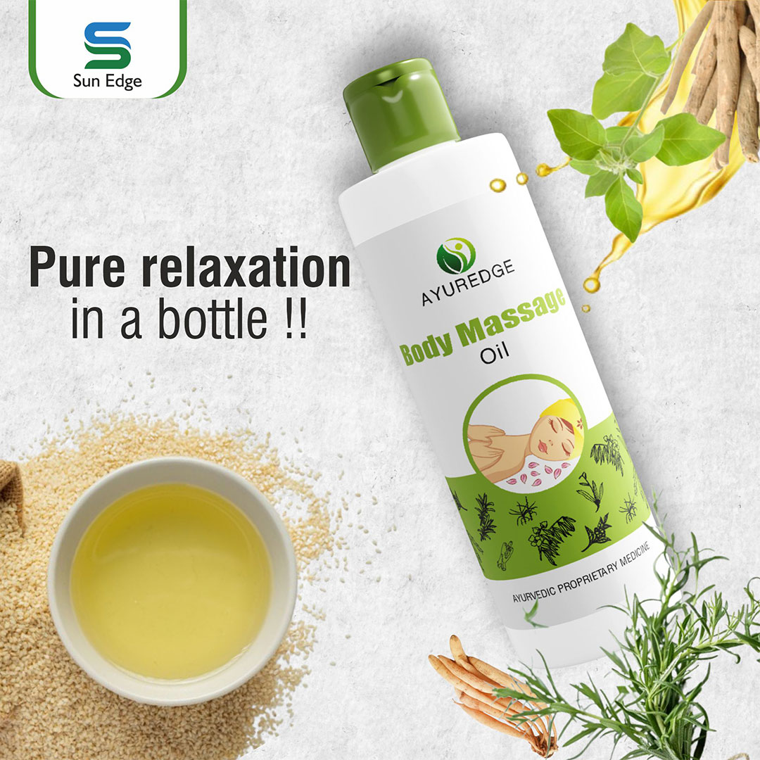 Body Massage Oil 200 ML - Sunedge