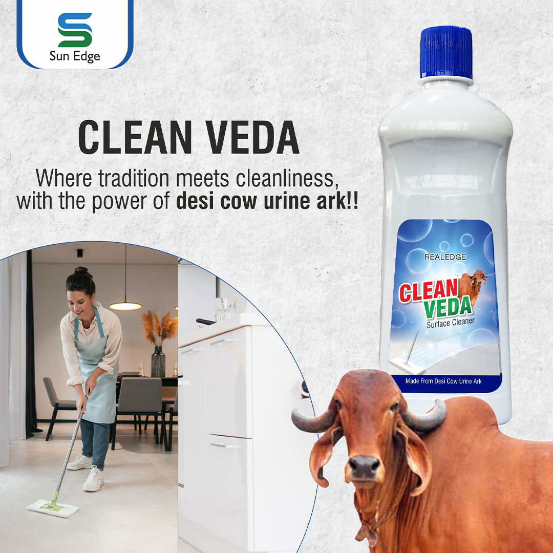 Cleanveda Surface Cleaner Desi Cow 500 ML - Sunedge