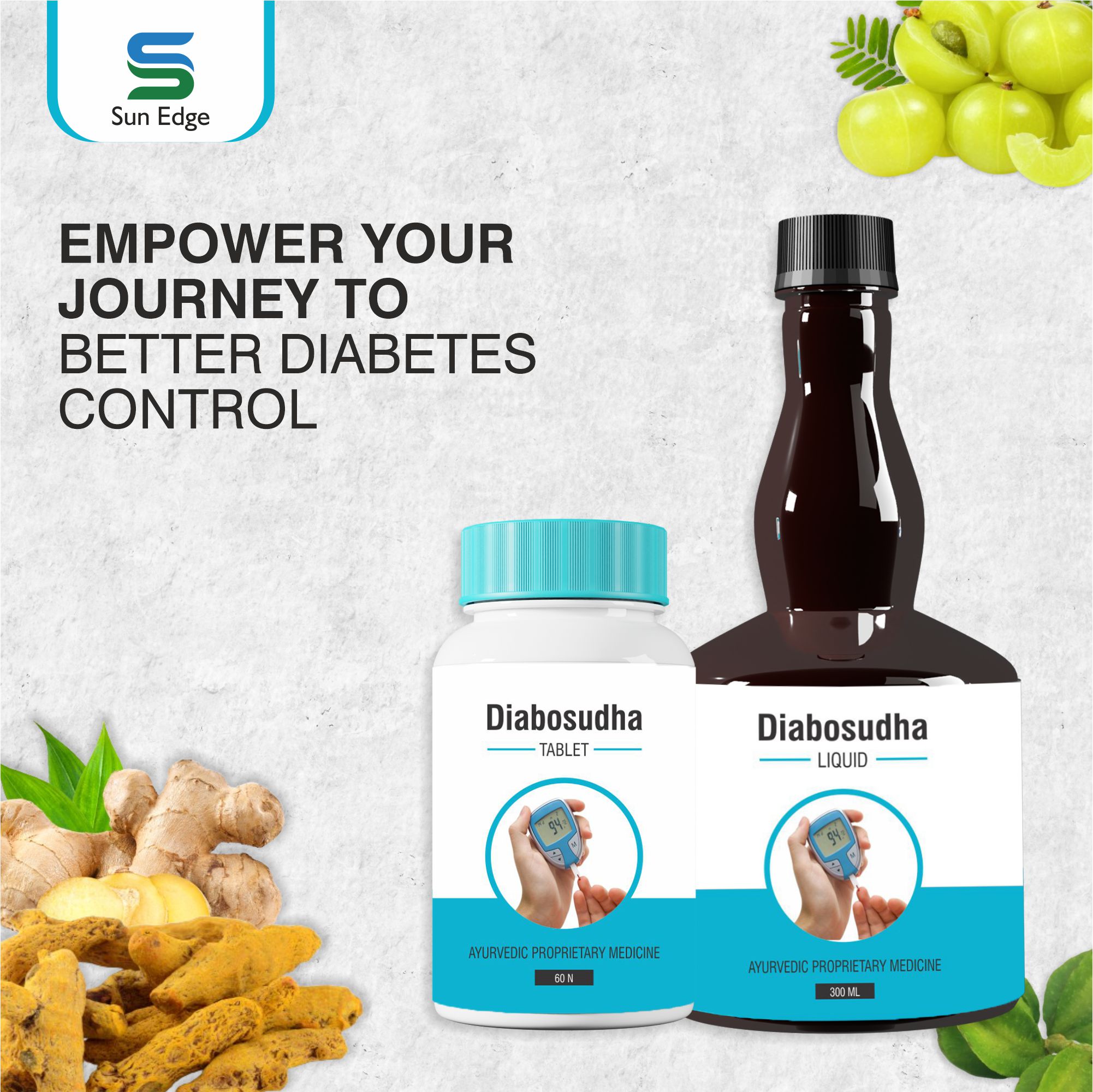 Diabosudha Tablet 60Nos - Sunedge