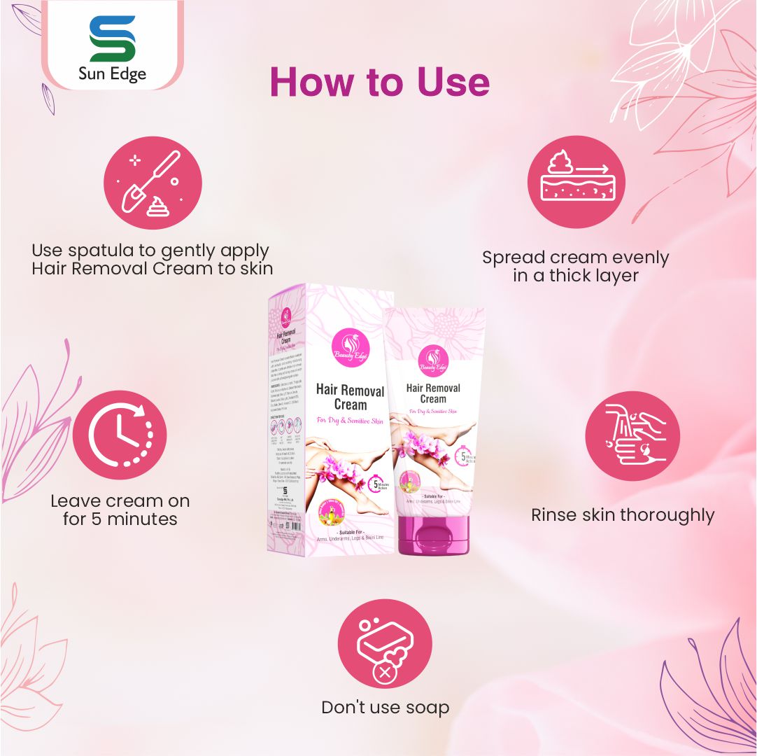 Hair Removal Cream 50 GM - Sunedge