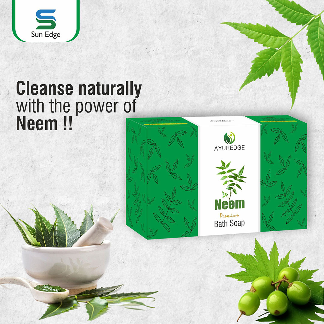 Neem Bath Soap 100 GM - Sunedge