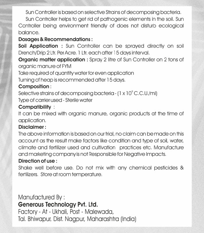 Sun Controller Offer 5+1 - Sunedge