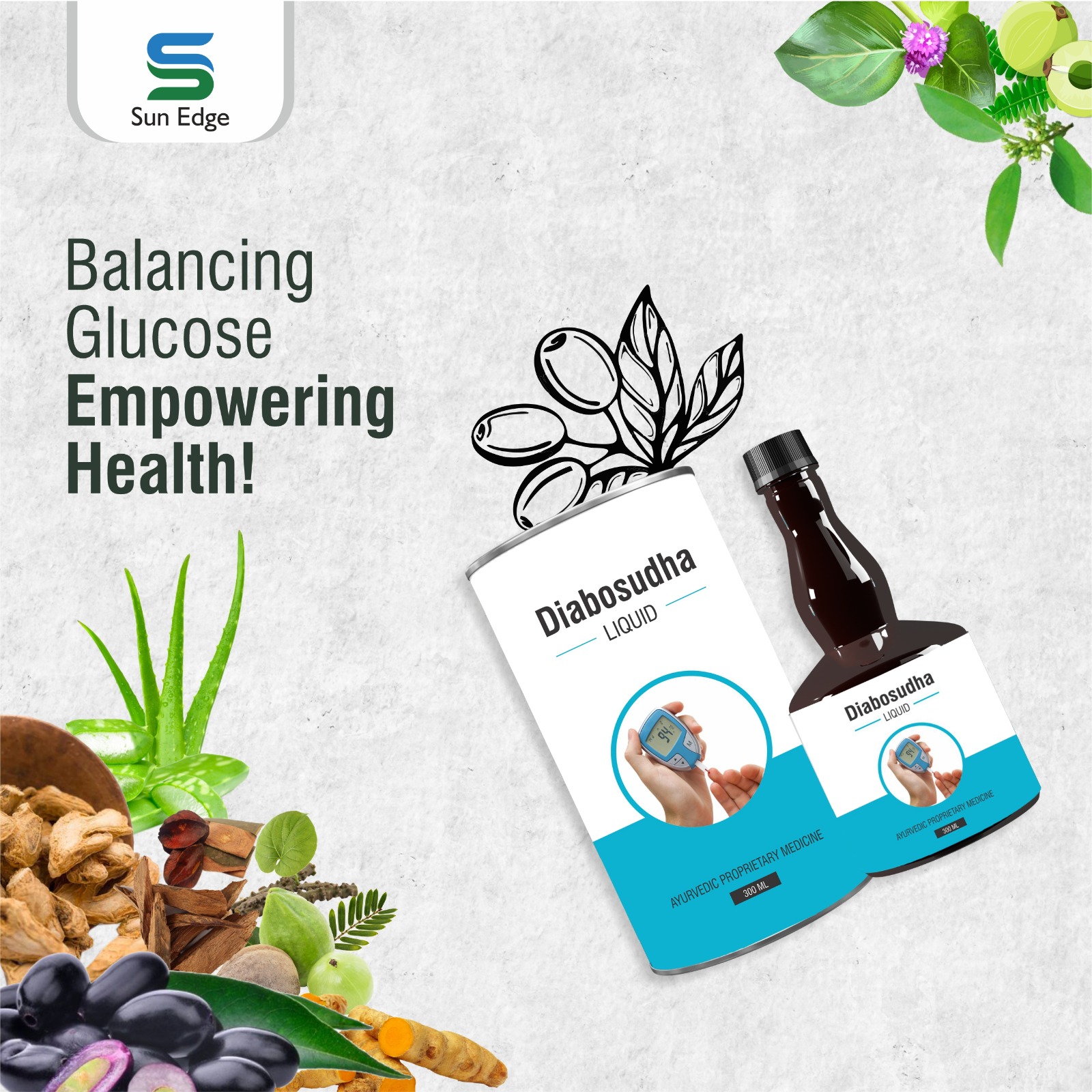 Diabosudha Liquid 300 ML - Sunedge