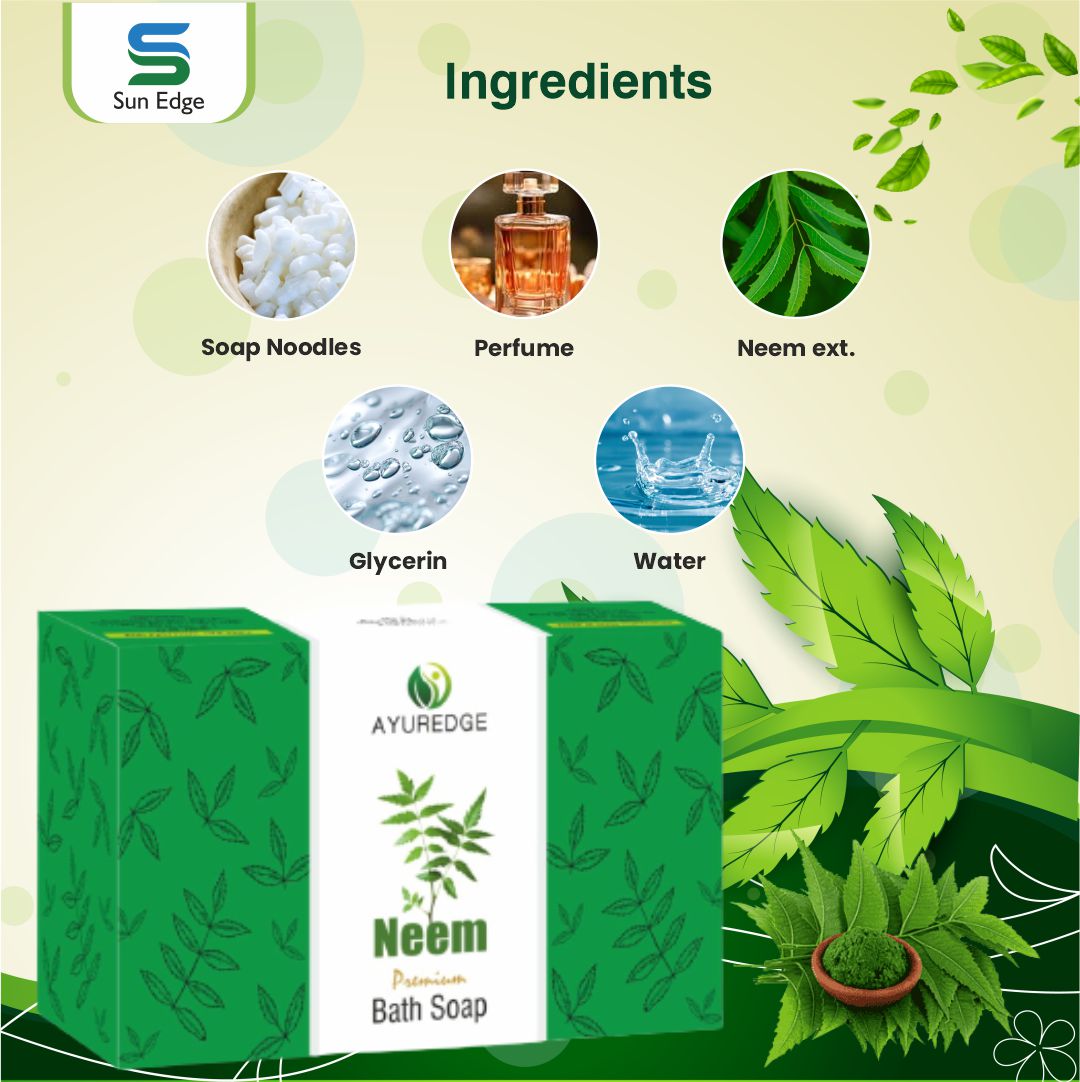 Neem Bath Soap 100 GM - Sunedge