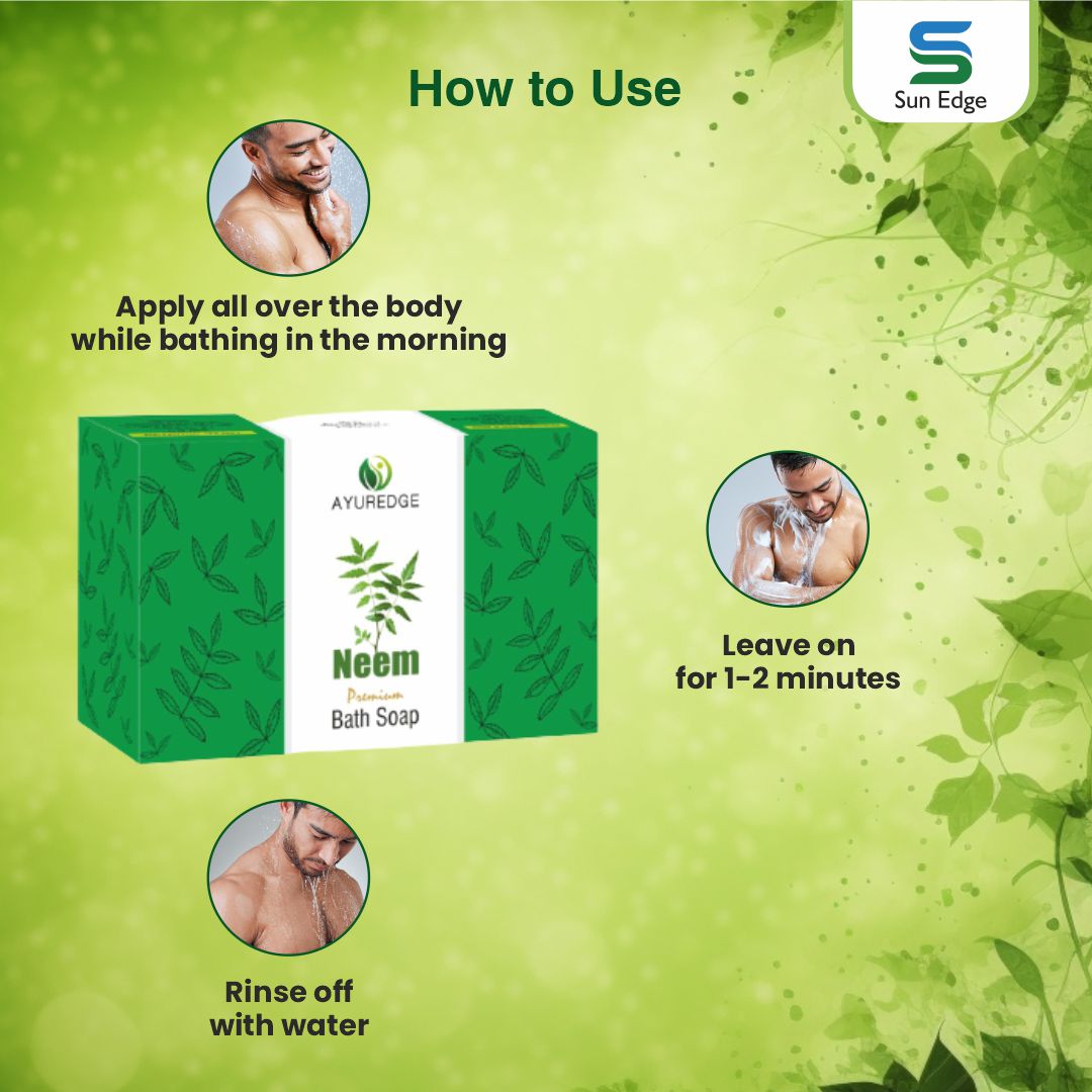 Neem Bath Soap 100 GM - Sunedge