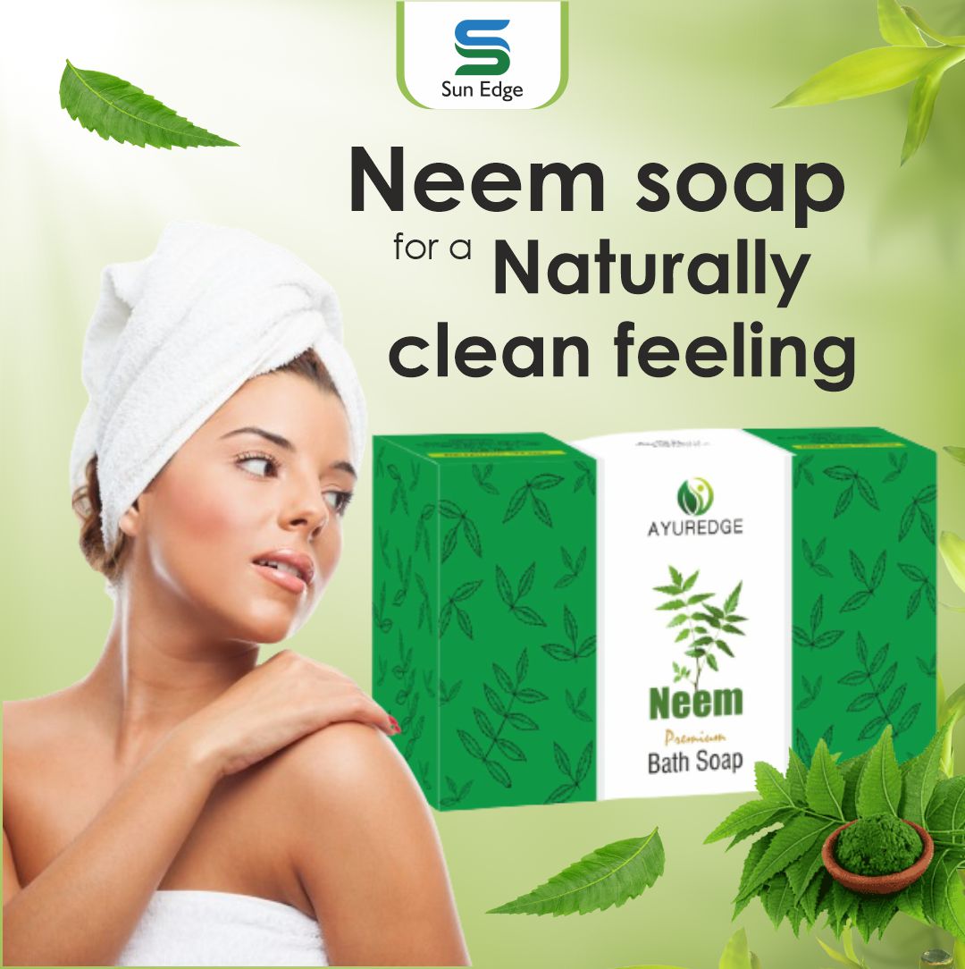 Neem Bath Soap 100 GM - Sunedge