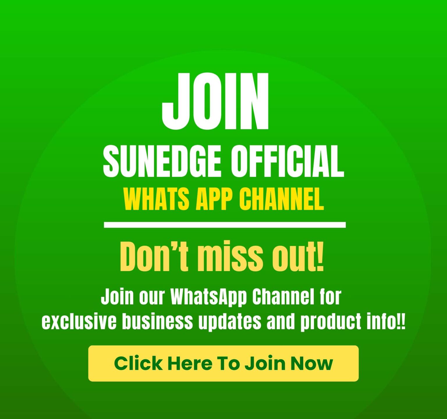 Sunedge - India's Fastest Growing Direct Selling Company