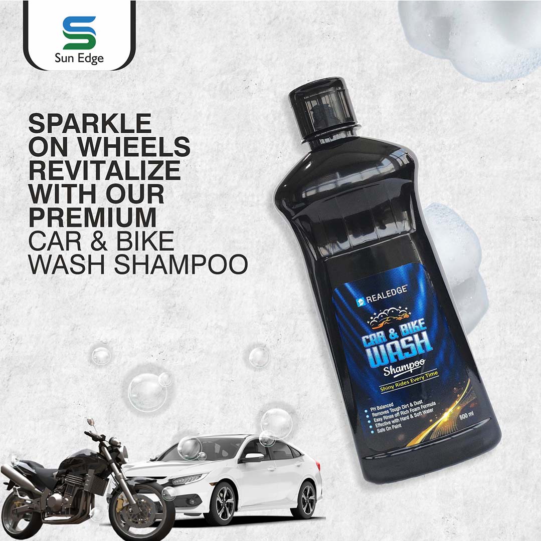 Car & Bike Wash 500ml - Sunedge