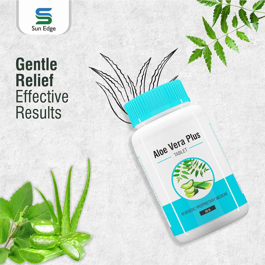 ALOE VERA PLUS TABLET 60 Nos - Sunedge