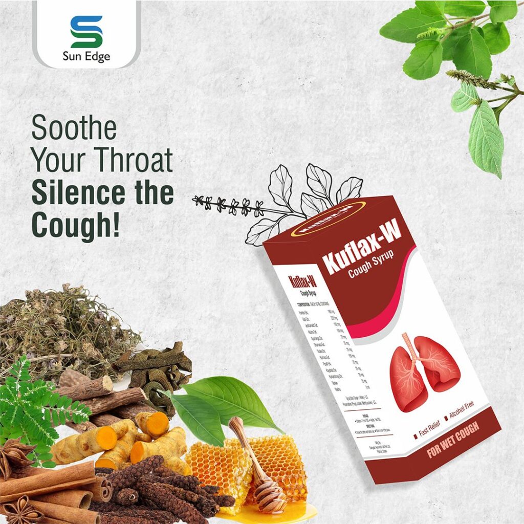 KUFLAX-W COUGH SYRUP 200 ML - Sunedge