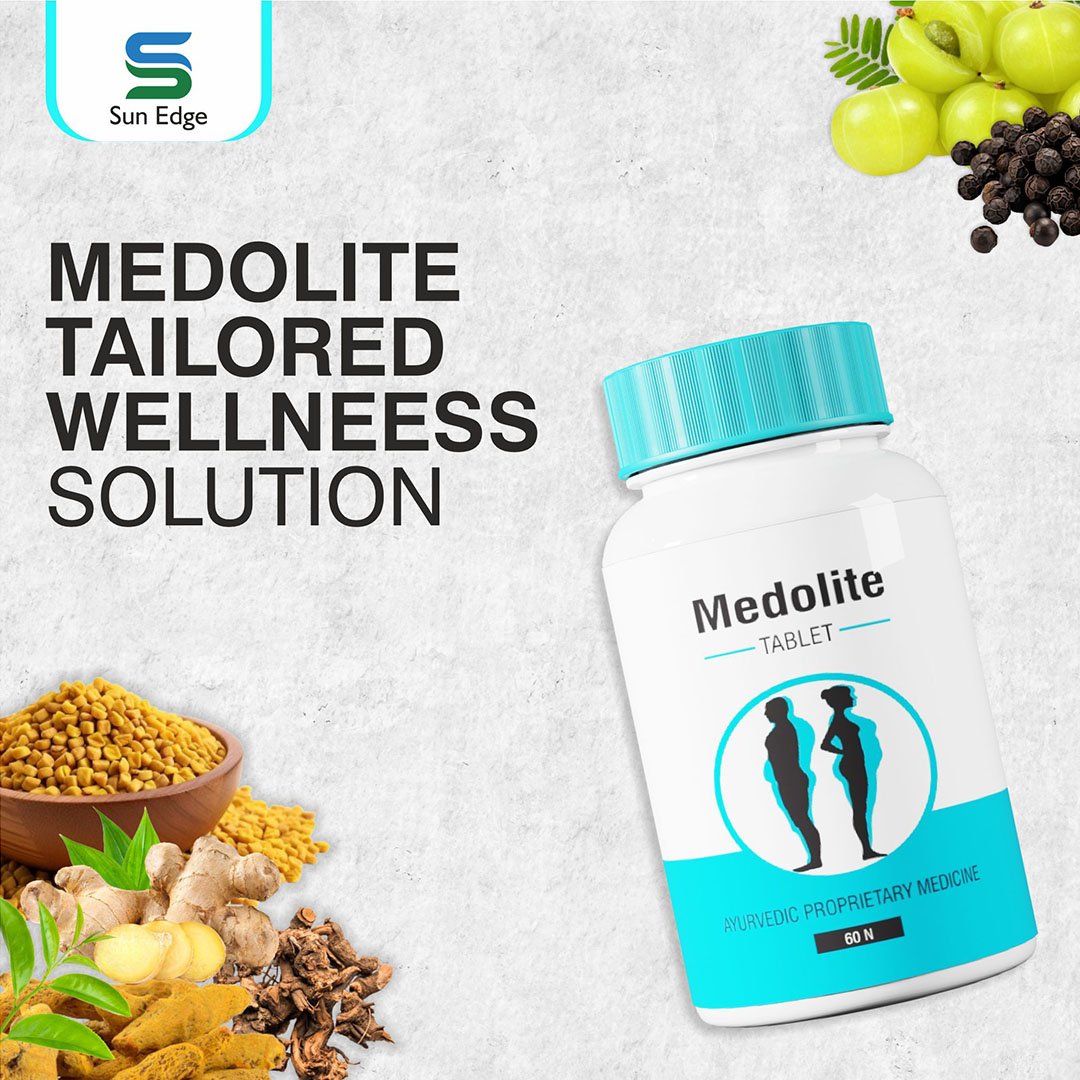 Medolite Tablet 60 Nos - Sunedge