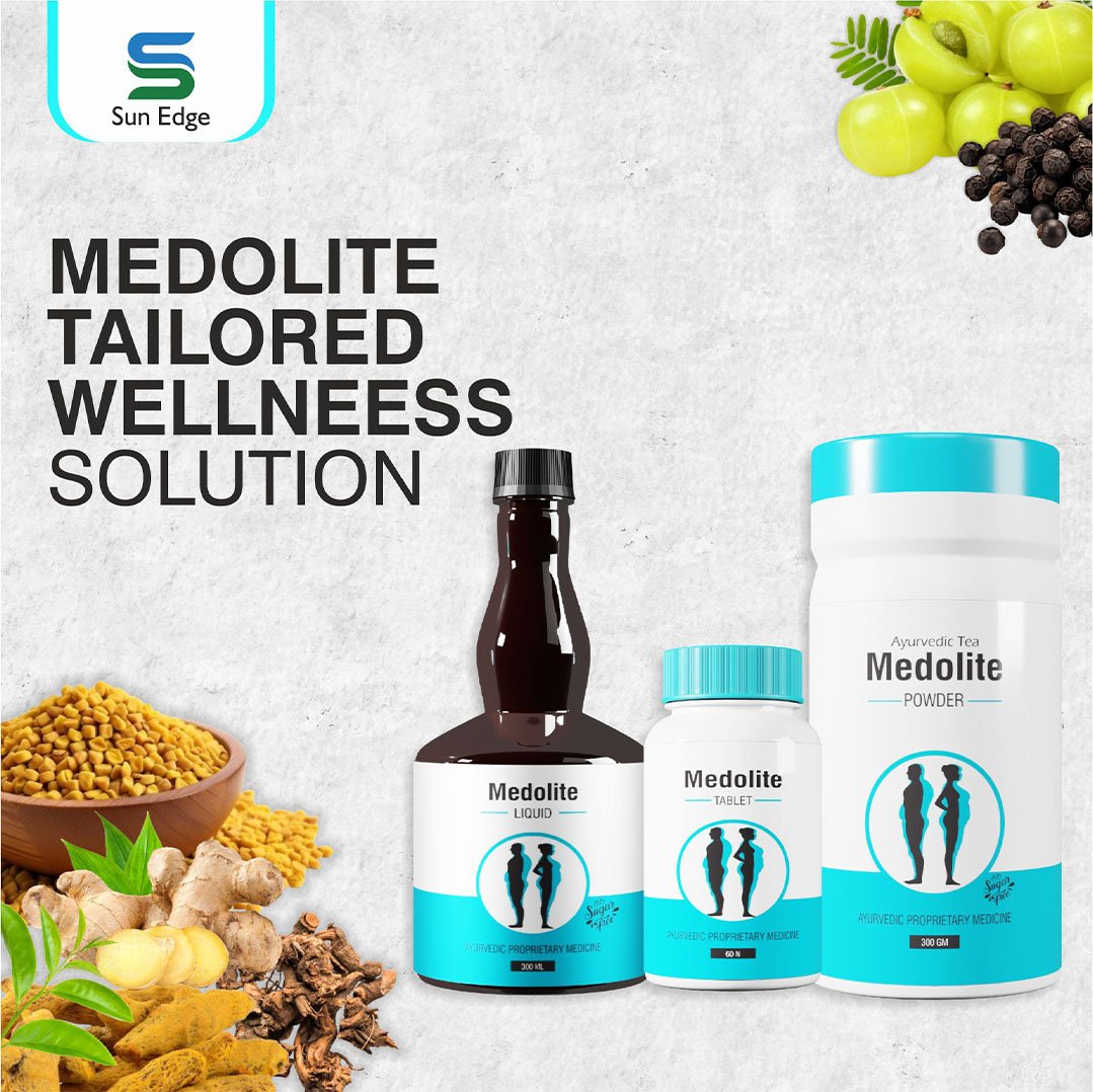 New Medolite Package (Liquid , Tablet, Powder) - Sunedge