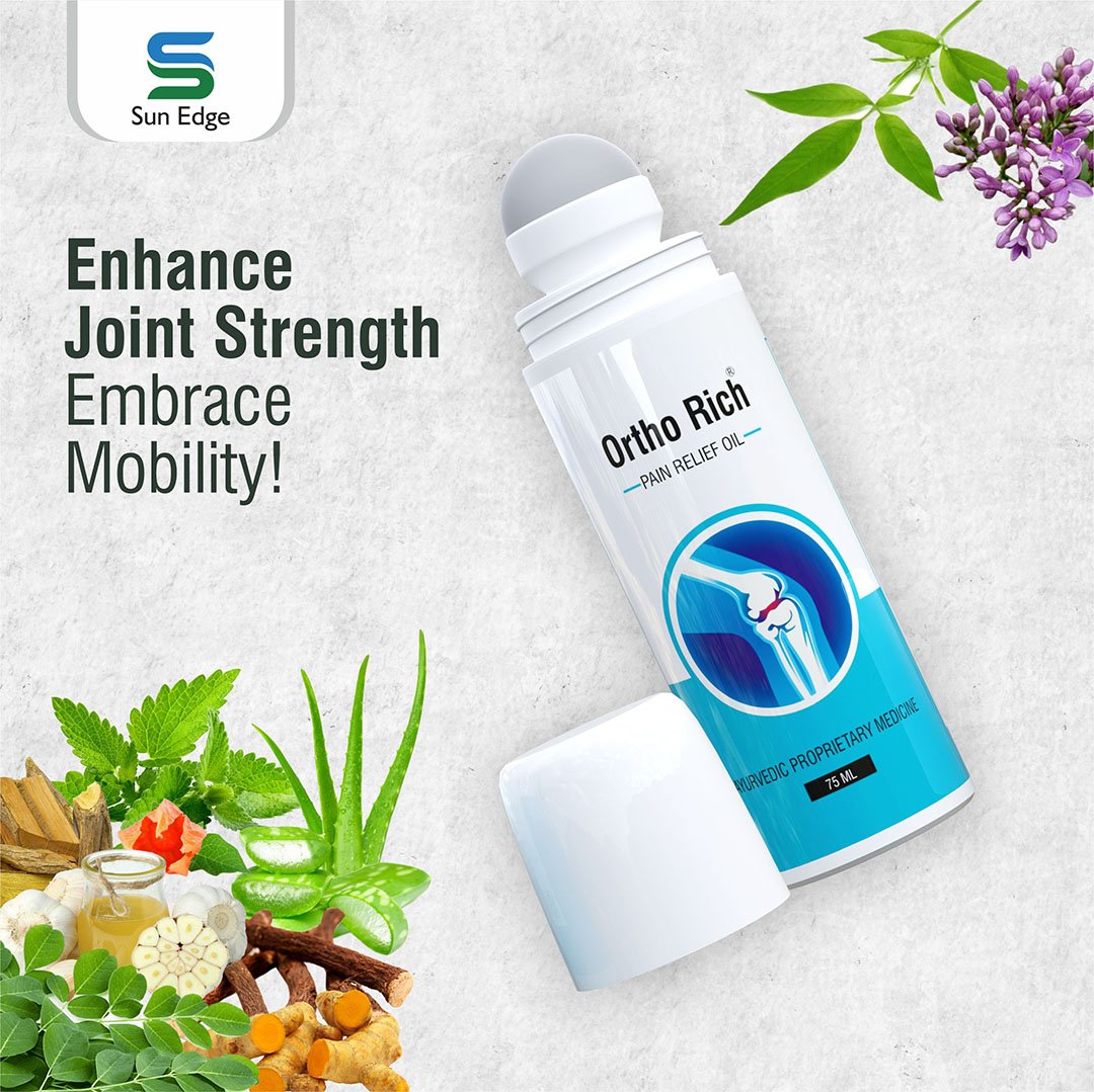 ORTHO RICH PAIN RELIEF OIL 75 ML - Sunedge