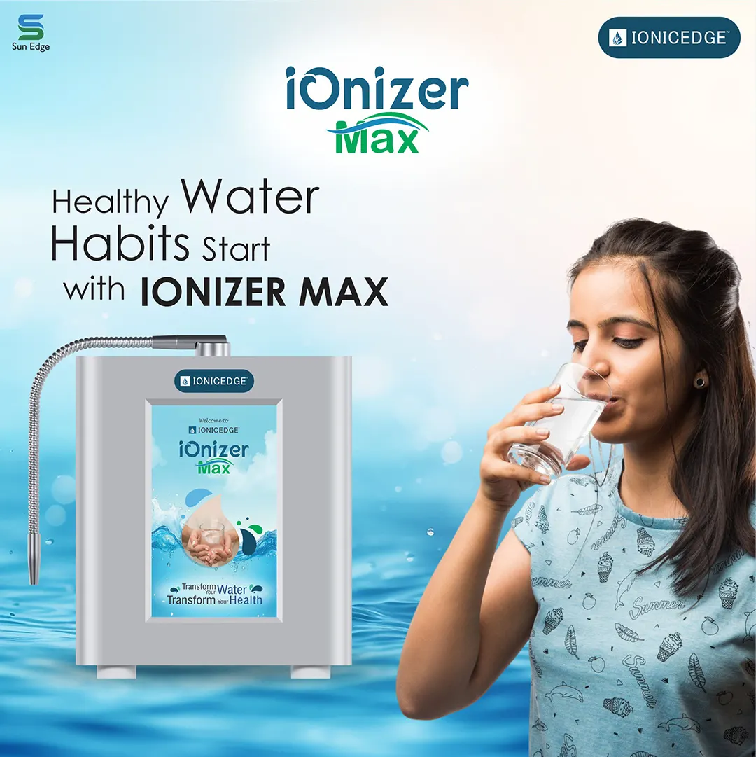 Ionizer MAX – 11 Plate Advanced Alkaline System - Sunedge